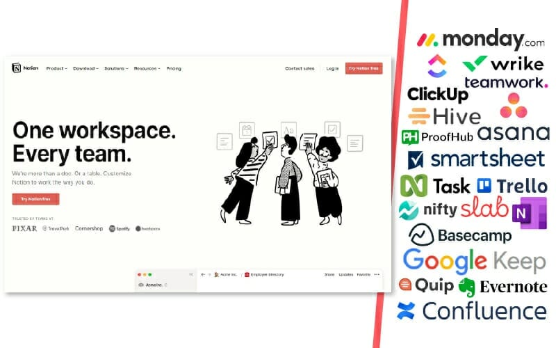 18 Best Notion Alternatives For 2023 with Free Competitors 