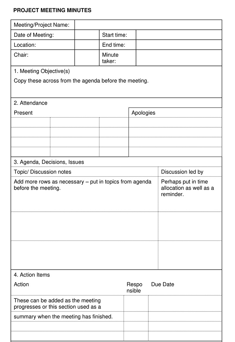 Meeting Minutes How To Record Templates Their Importance Meeting Minutes How To Record Templates Their Importance