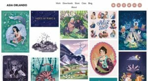 Squarespace Artist Websites: 17 Inspiring Examples (2024)