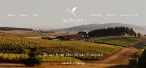 20 Great Examples of Vineyard and Winery Websites